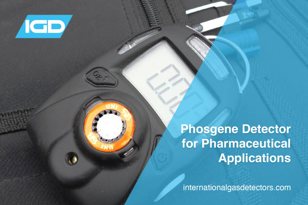 Utilising Phosgene detectors in Pharmaceutical applications