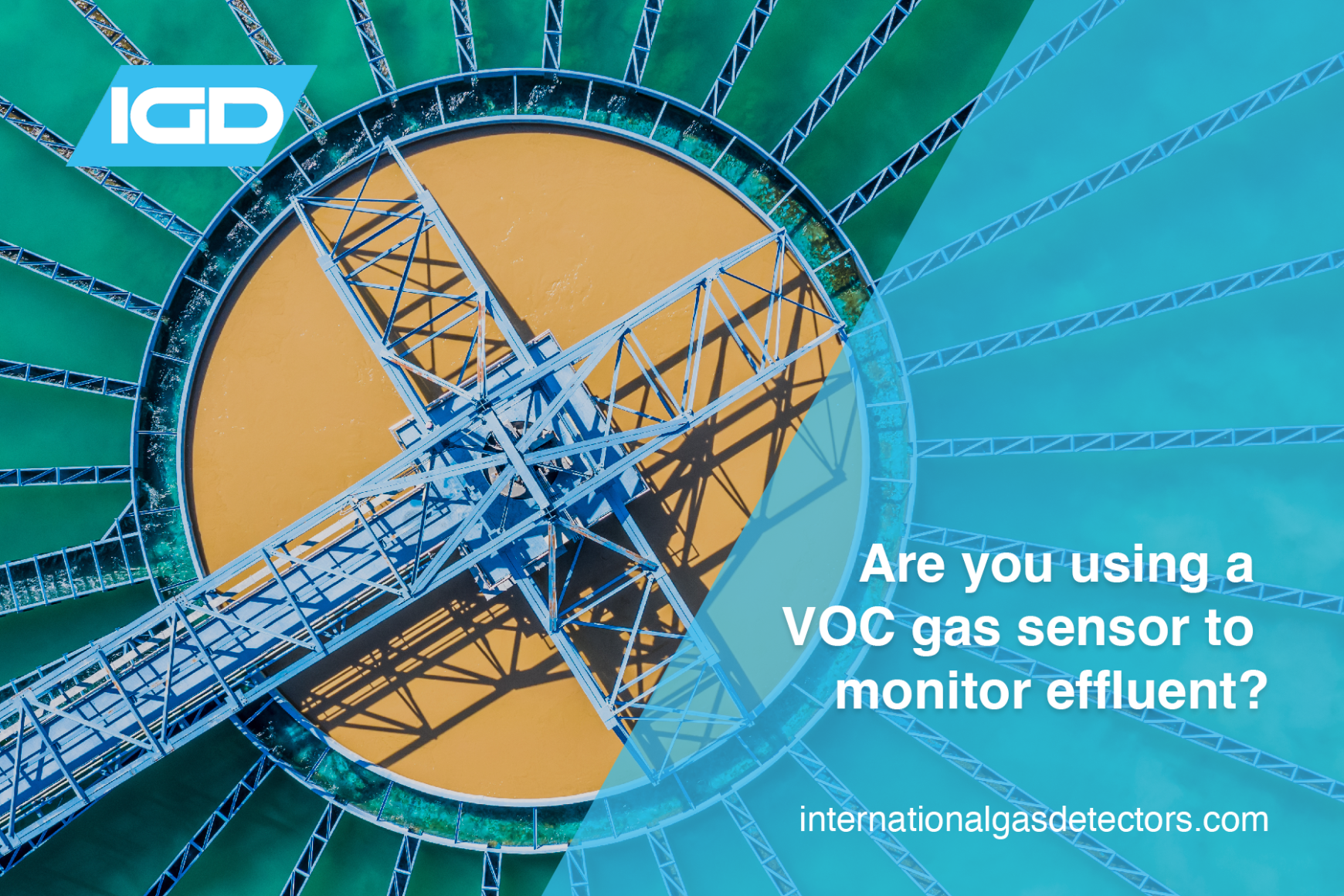 Are you using a VOC gas sensor to monitor effluent?