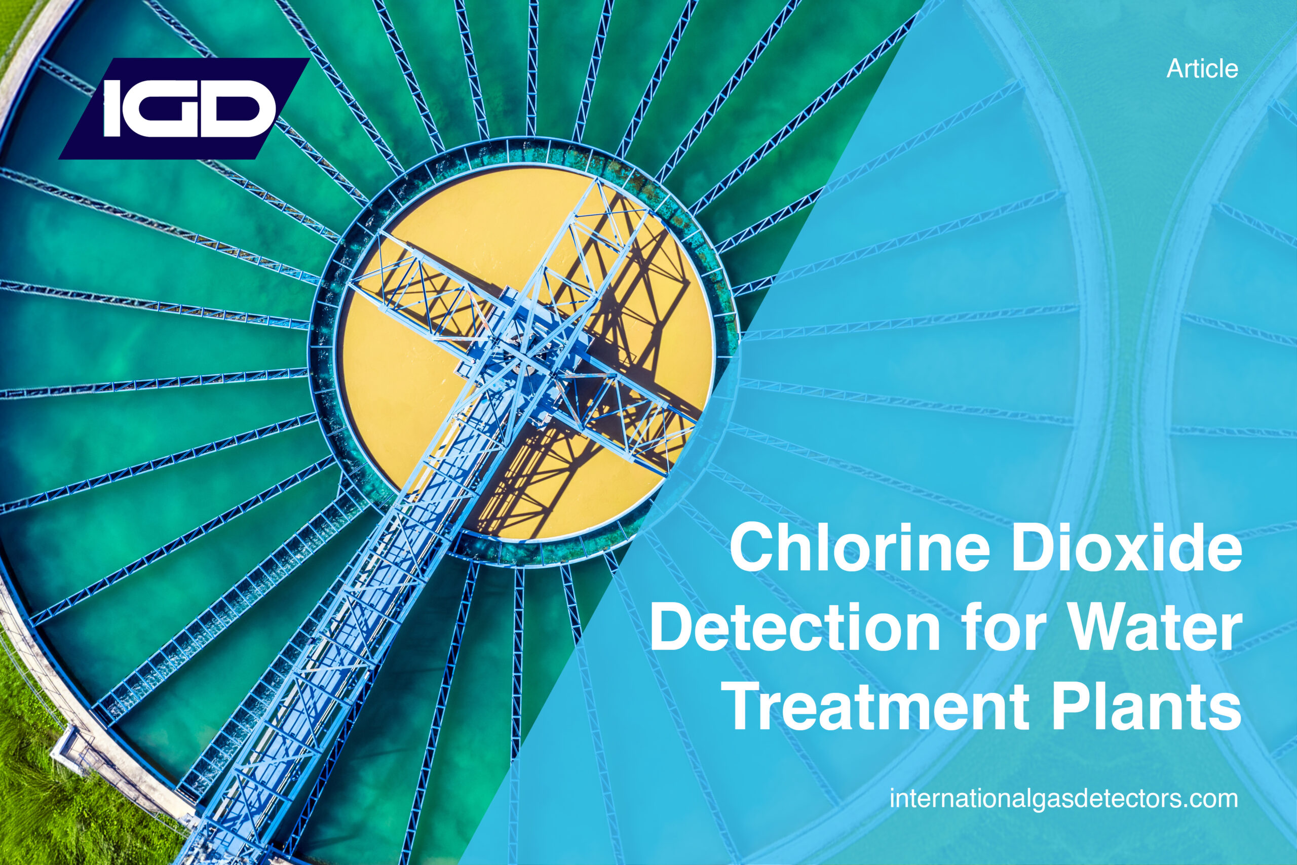 Chlorine Dioxide (CLO2) Gas Monitors for Water Treatment - IGD