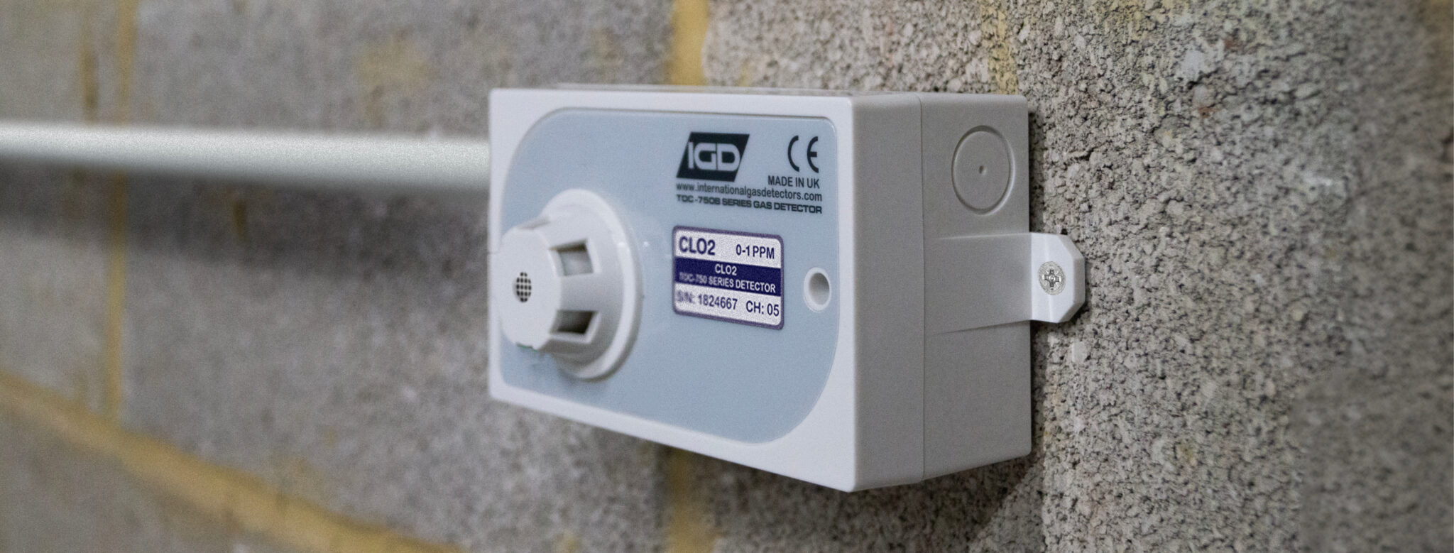 Chlorine Dioxide (CLO2) Gas Monitors for Water Treatment - IGD